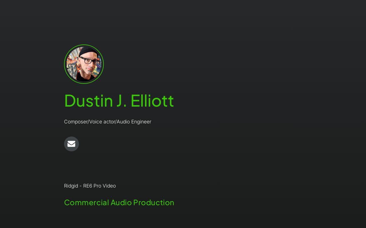 Dustin J. Elliott - Portfolio